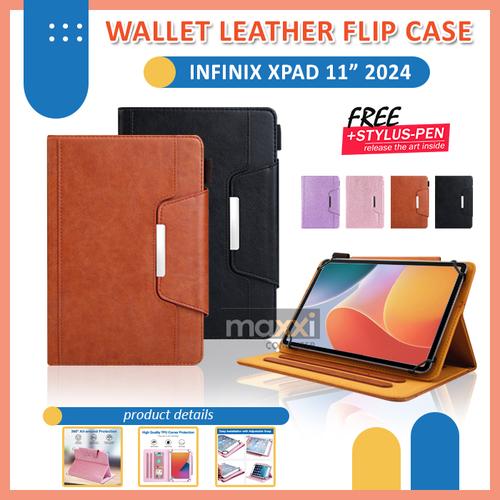 Jual Infinix X Pad XPad 11" Tab Tablet 11 Inch 2024 Wifi Wallet Leather ...