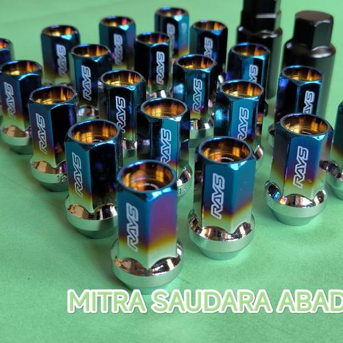 Jual Mur Roda Racing Rays Straight 42mm - Pelangi 1,5 - Jakarta Barat ...