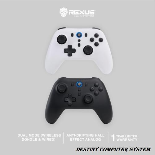 Jual Gamepad / Joystick / Stick Rexus Wireless Asta GX-150 - Putih ...