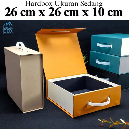 Jual HARDBOX - BOX COOKIES - BOX KUE KERING Ukuran 26 cm x 26 cm x 10 ...