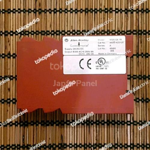 Jual Safety Relay Allen Bradley Msr126.1R 24Vac/Vdc Original Germany ...