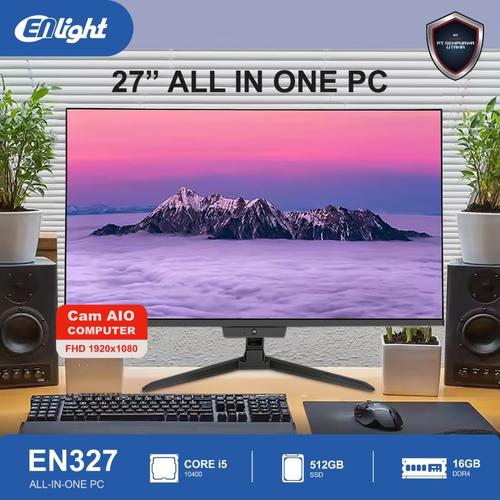 Jual All in one PC Enlight AIO EN327 Intel I5 GEN 10 27" RAM 16GB SSD ...