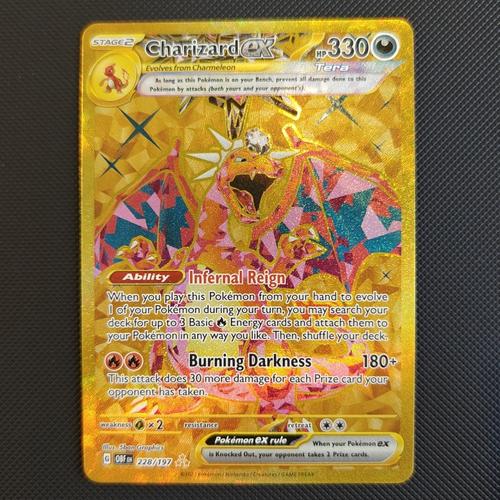 Jual Charizard EX Tera 228/197 UR GOLDEN. Pokemon TCG ENGLISH - Kota ...