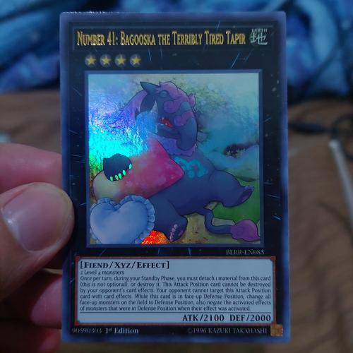 Jual Number 41: Bagooska the Terribly Tired Tapir - Ultra Rare yugioh ...