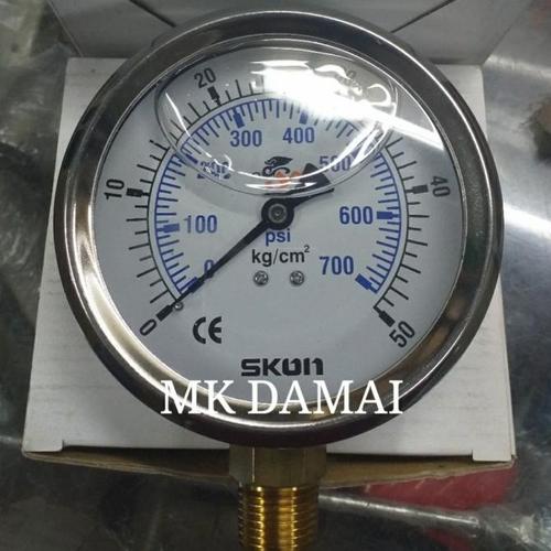 Jual pressure gauge skon 50kg 4"inch / manometer raket 0 - 50kg - Jakarta Utara - SAVORY STORE ...