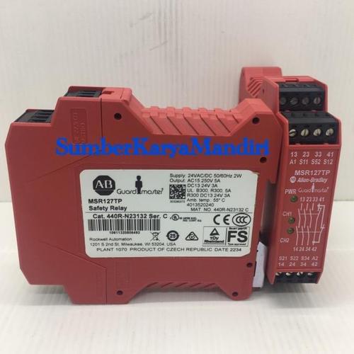 Jual Ready Allen Bradley Safety Relay Msr127Tp 24Vac/Dc Ready ...
