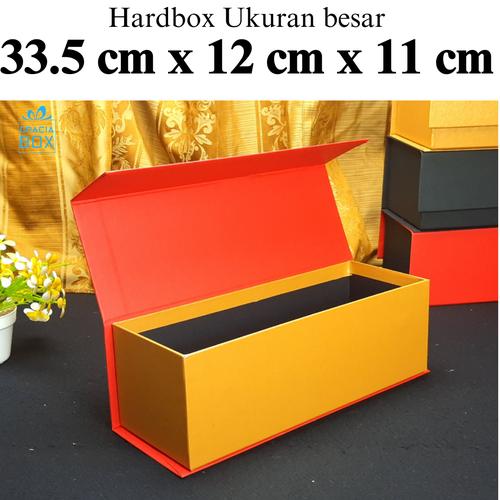 Jual BOX HAMPERS - GIFT BOX - KOTAK WINE ukuran 33.5 cm x 12 cm x 11 cm ...