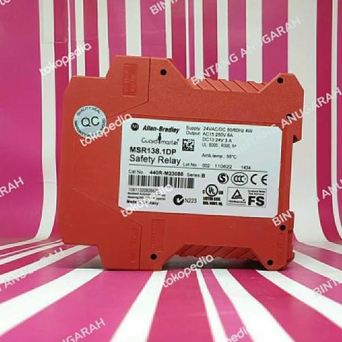 Jual Msr138.1Dp Allen-Bradley Safety Relay 24Vdc 100 % Original ...