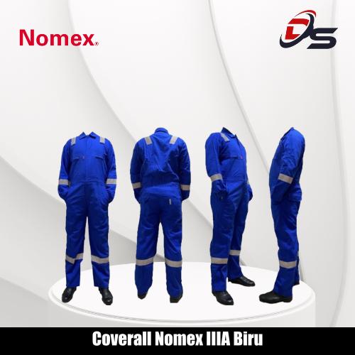Jual Coverall Nomex IIIA Royal Blue Wearpack Nomex 3A Biru Bca Flame ...