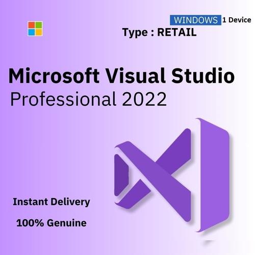 Jual Product Key Ms Visual Studio 2022 Professional for 1 PC/Laptop ...