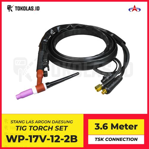 Jual Tig Torch Stang Las Argon WP 17V TSK Valve Connection Daesung 3M 6M - 3 Meter - Jakarta ...