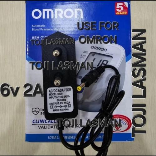 Jual ( OMRON ADAPTER ) USE FOR AUTOMATIC BLOOD PRESSURE MONITOR HEM ...