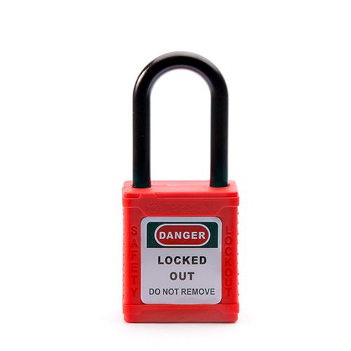 Jual Safety Padlock 38mm Nylon Shackle Insulated / Gembok LOTO Lockout ...