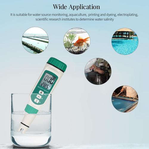 Jual SALINOMETER SMART SENSOR AR8012 UKUR KADAR GARAM ASIN SALINITY ...