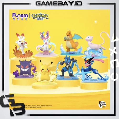 Jual FUNISM Pokemon Mini Figurine Official Licensed Pikachu / Gengar ...