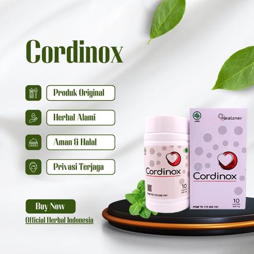 Jual Cordinox Obat Cordinox Kapsul Hipertensi Tekanan Darah Tinggi ...