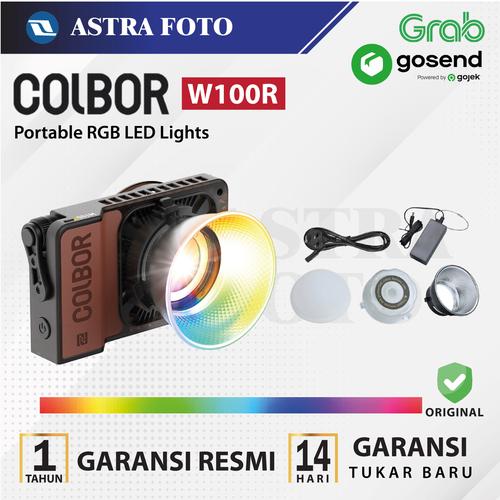 Promo Colbor W100R RGB Lampu Portable Studio LED 100W Video dan Foto ...