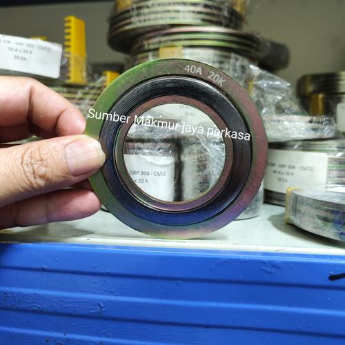 Jual SWG JIS 20K Carbon Steel ( Spiral Wound Gasket CS JIS 20K ) 11/2 ...
