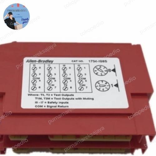 Jual Allen Bradley 1734-Ib8S Seri B / Point Safety Input Module 24V Dc ...