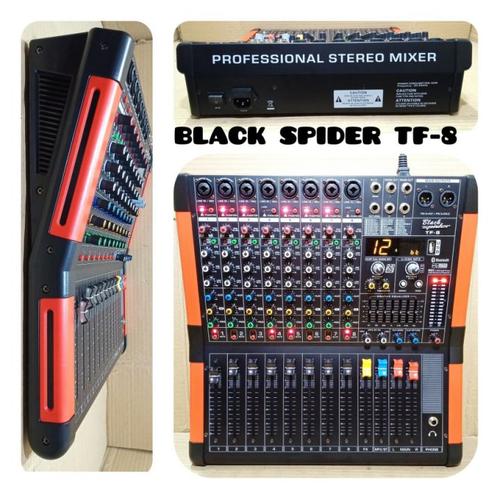 Jual BlackSpider Mixer Black Spider TF12 Black Spider Mixer 12 channel ...