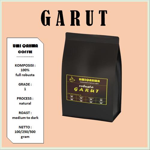 Promo Kopi Robusta GARUT 100/250/500 Gram Kopi Murni Gunung Papandayan ...