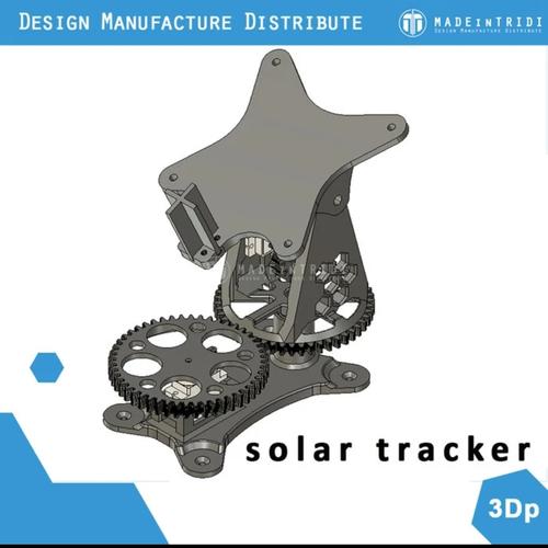 Jual Dual Axis Solar Tracker Arduino project - Hitam, BUNDLING - Kab ...