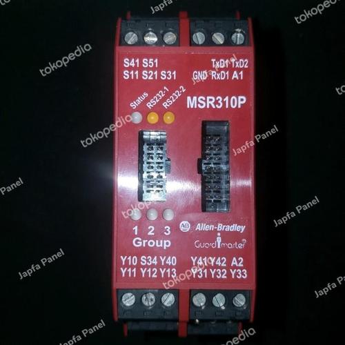 Jual Safety Relay Allen Bradley Guard Master Msr310P 24Vdc Original ...