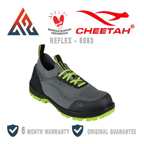 Jual Sepatu Kerja Cheetah 8083 Reflex Composite Flash Lime Safety Shoes ...