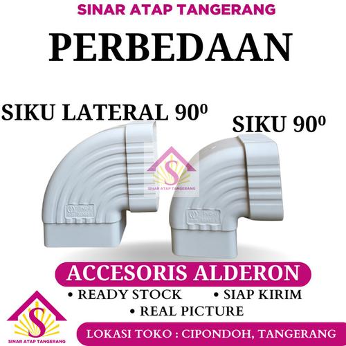 Jual Siku Alderon 90⁰ untuk assesoris talang Alderon - Kota Tangerang ...