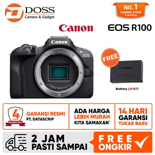 Jual Canon EOS R100 Body Only Mirrorless Camera Canon EOS R 100 EOS ...