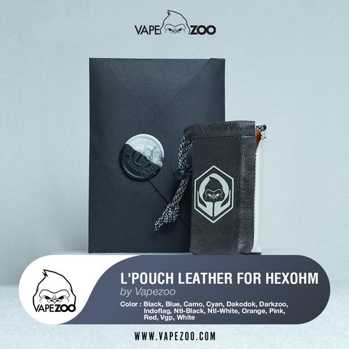 Jual L'Pouch Leather NTL for Hexohm V2 / V3 - Logo White - Jakarta ...