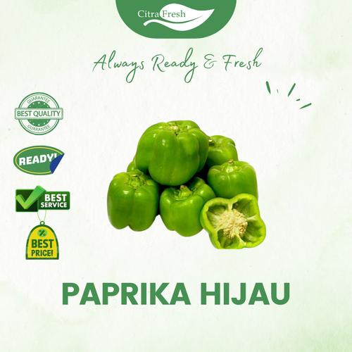 Jual CITRA FRESH - Paprika Hijau 1 Pcs (200-300 Gram) - Selalu Ready ...