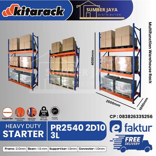Jual Rak Palet 2 TON/Layer - Pallet Rack Heavy Duty KITARACK Panjang 2 ...