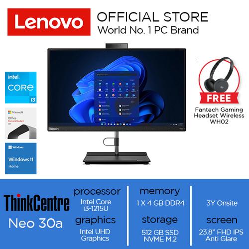 Promo Lenovo ThinkCentre neo 30a 24 Core i3-1215U 12GB 512GB W11 OHS ...