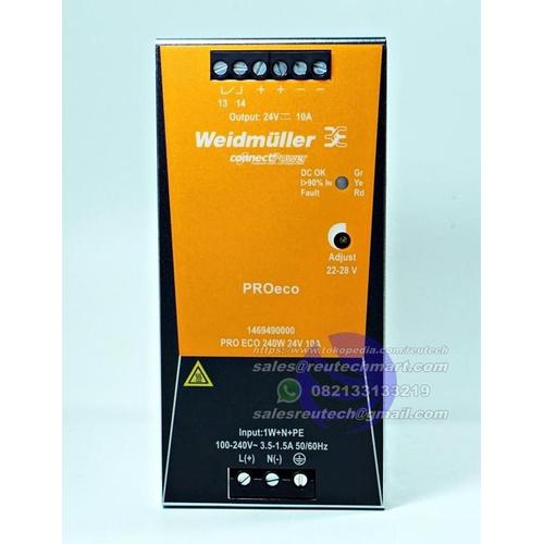 Jual Ready Power Supply Weidmuller Pro Eco 240W 24V 10A 1469490000 ...