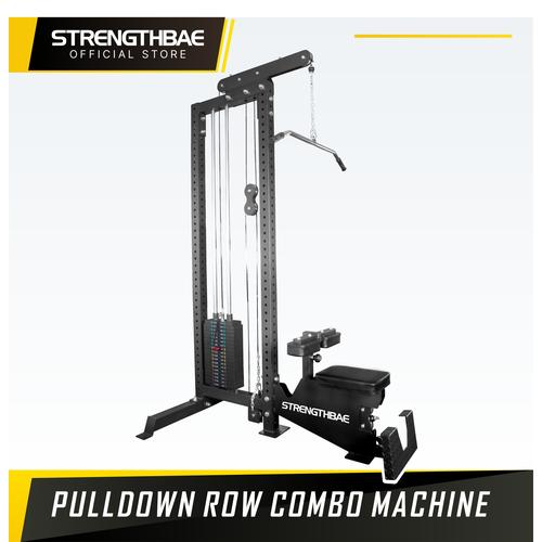 Jual Lat Pulldown Row Combo STRENGTHBAE Pull Down Cable Rowing Back ...