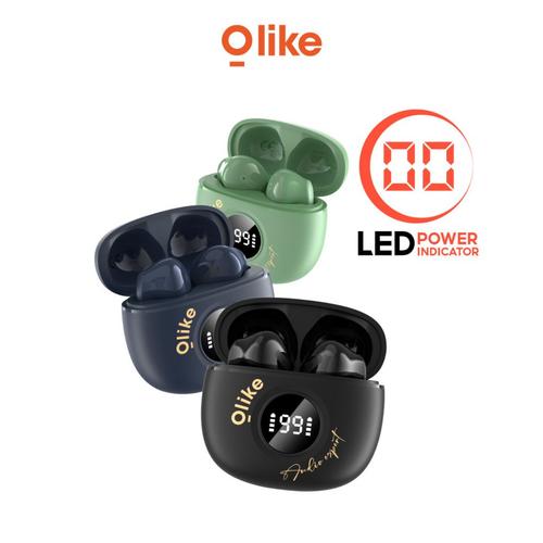 Jual OLIKE TWS T121 Headset Bluetooth 5.3 Classical Wireless Earphones LED - Hitam - Kota ...