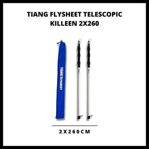 Jual TIANG FLYSHEET TELESKOPIK KILLEEN 85 - 260 CM - TIANG DOUBLE ...