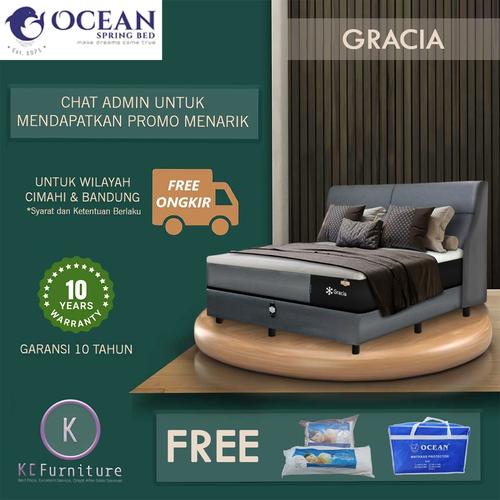 Jual Kasur Springbed Ocean Gracia ( Full Set Dengan Dipan dan Sandaran ...
