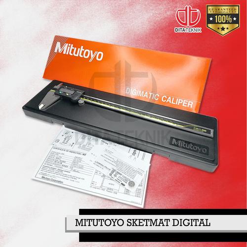 Jual Sketmat Digital MITUTOYO 8 Inch 0.01 mm JAPAN 500-1967-20 - Kota ...