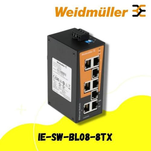 Jual Switch / Ethernet Switch Weidmuller Ie-Sw-Bl08-8Tx Network - Kota ...