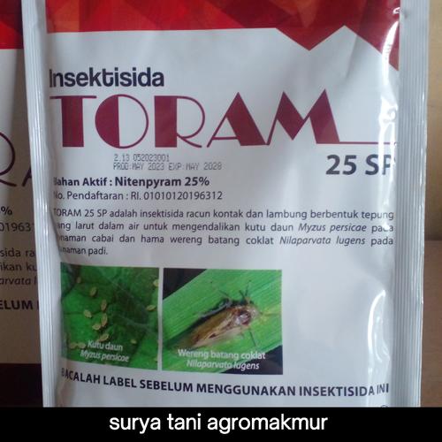 Jual TORAM 100gr INSEKTISIDA 25SP OBAT KUTU DAUN/WERENG - Kab. Blora ...