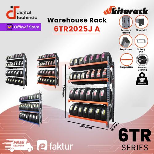 Promo KITARACK Tire Rack 6TR2025J Jointer Abu Rak Ban Motor Ban Mobil ...