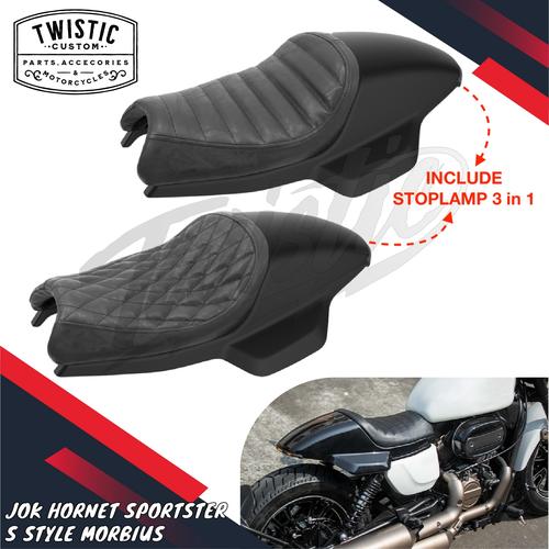 Jual Jok Single Seat Hornet + Stoplamp Model Harley Sportster S Style ...