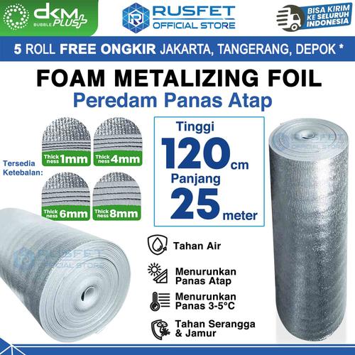 Jual Foam Metalizing Insulation Double Thermal Foil Busa Insulasi ...