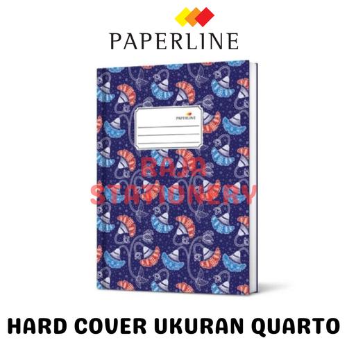 Promo Paperline Buku Tulis HARD COVER Quarto 50 100 200 Lembar A5 ...
