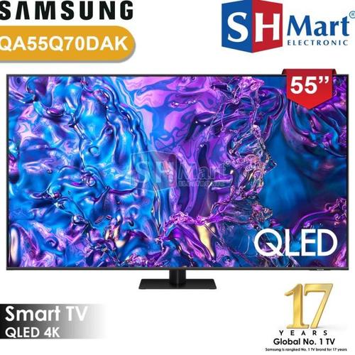 Jual Smart Tv Samsung 55 Inch 55Q70D Qled 4K UHD QA55Q70DAKXXD New 2024 ...