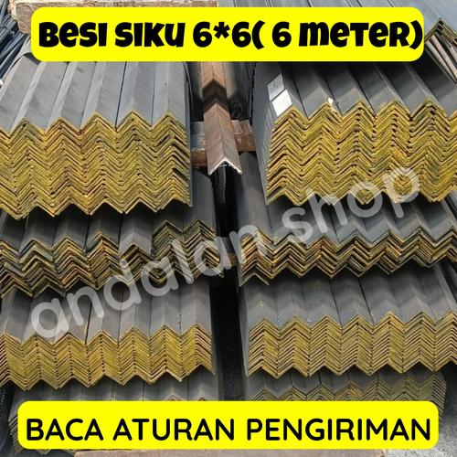Jual besi siku 6x6/besi siku murah/besi siku 60 - press - Jakarta Timur ...