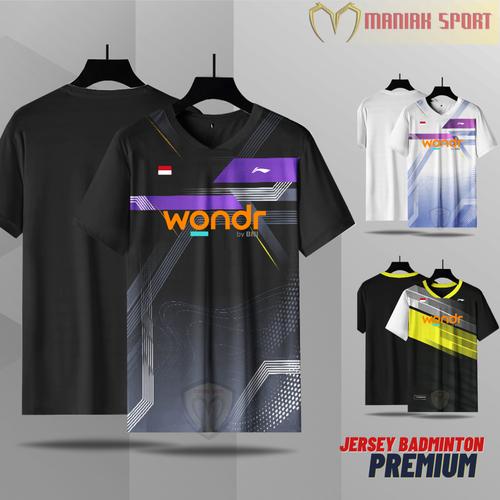 Jual KAOS BADMINTON BAJU BULUTANGKIS JERSEY BADMINTON WONDR WOLV ULTR ...