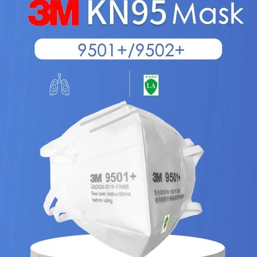 Jual Masker Kn95 N95 3M 9501+ Earloop 9502+ Headloop Masker Medis ...